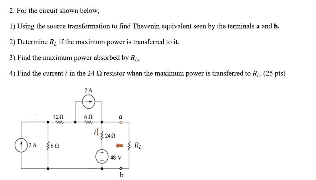 Problem 1 - Resistors in Series and Parallel. For the circuit shown ...