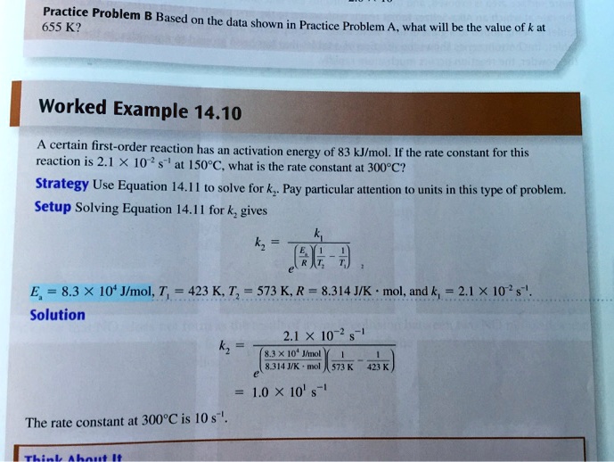 SOLVED: Practice Problem B Based on the data 655 K? shown in Practice ... SOLVED: Practice Problem B Based on the data 655 K? shown in Practice ...