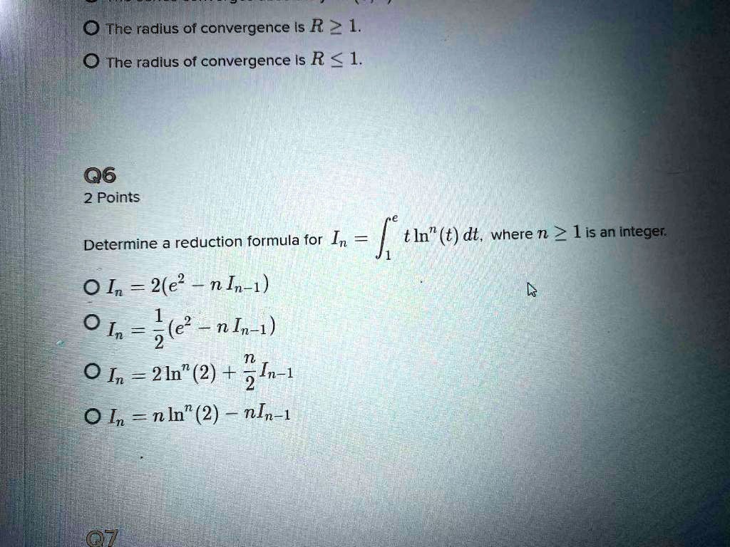 SOLVED: The radius of convergence is R > 1. The radius of convergence ...