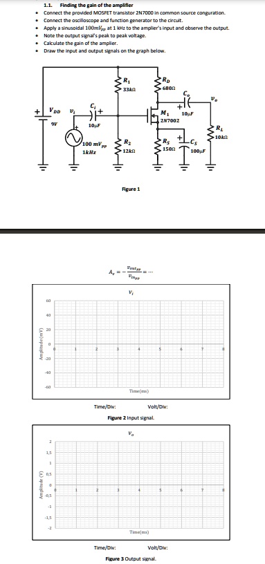 please draw the circuit on ltspice programme and calculate the gain of amplifier and draw the ...