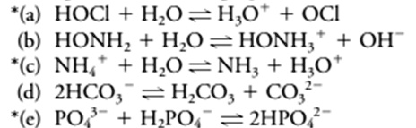 VIDEO solution: 1.) Identify the acid on the left and its conjugate ...
