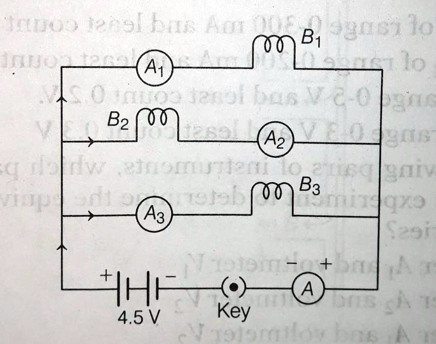 Neha decorates the window of her room using three identical bulbs B, B ...
