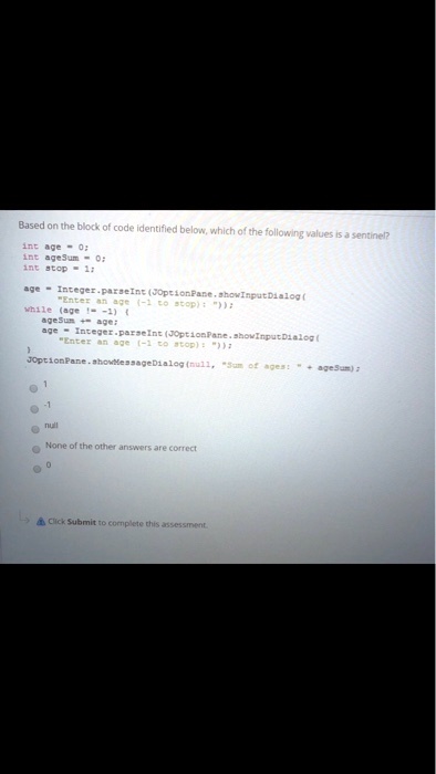 SOLVED: In pseudocode, which of the following repetition control structures is considered a ...
