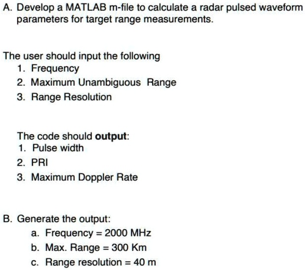 SOLVED: I need the MATLAB code for the attached question. Thanks. A ...