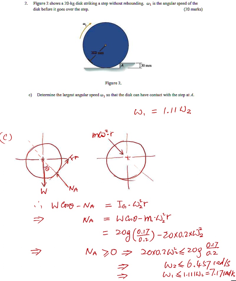 SOLVED: I am completely stuck on this question. From a previous part of this problem, it was ...