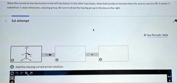 SOLVED: Show the curved arrow mechanism in the left box below; the other two boxes show both ...