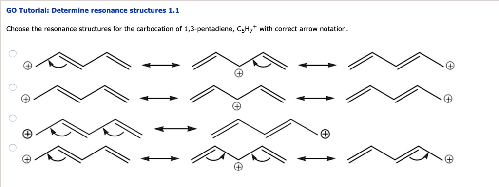 go tutorial determine resonance structures 11 choose the resonance ...