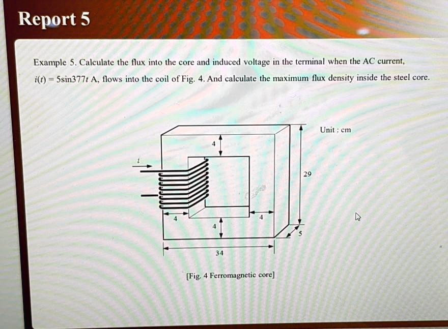 SOLVED: tnx Report 5 Example 5.Calculate the flux into the core and ...