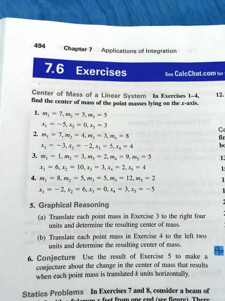 SOLVED:494 Chapter Applications of Integration 7.6 Exercises See ...