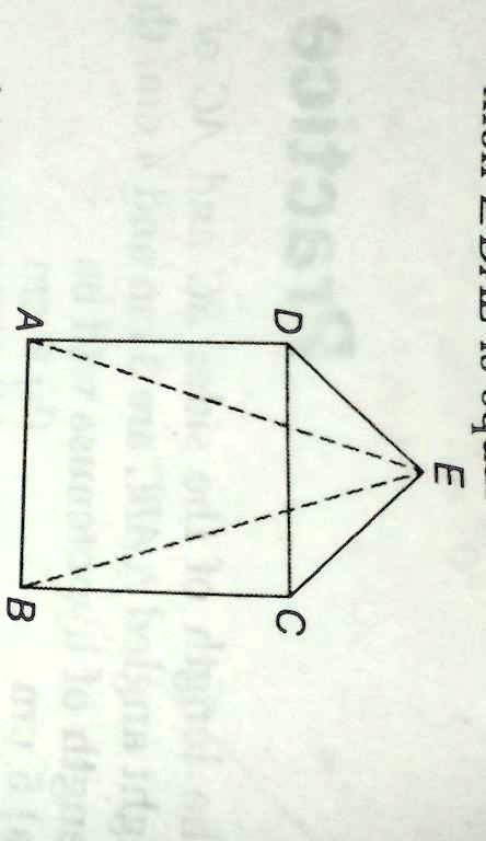 if abcd is a square and dce is equilateral triangle in the given fiqure ...