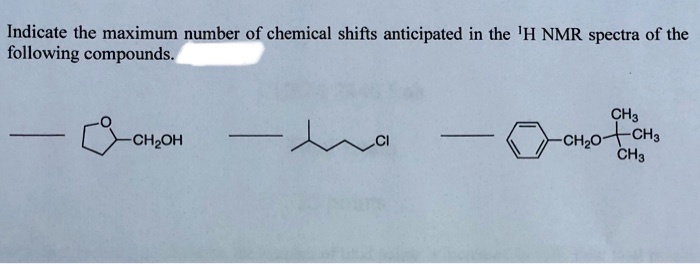 Indicate the maximum number of chemical shifts anticipated...