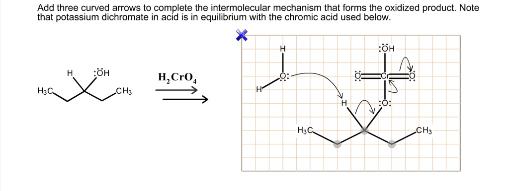 SOLVED: Add three curved arrows to complete the intermolecular ... SOLVED: Add three curved arrows to complete the intermolecular ...