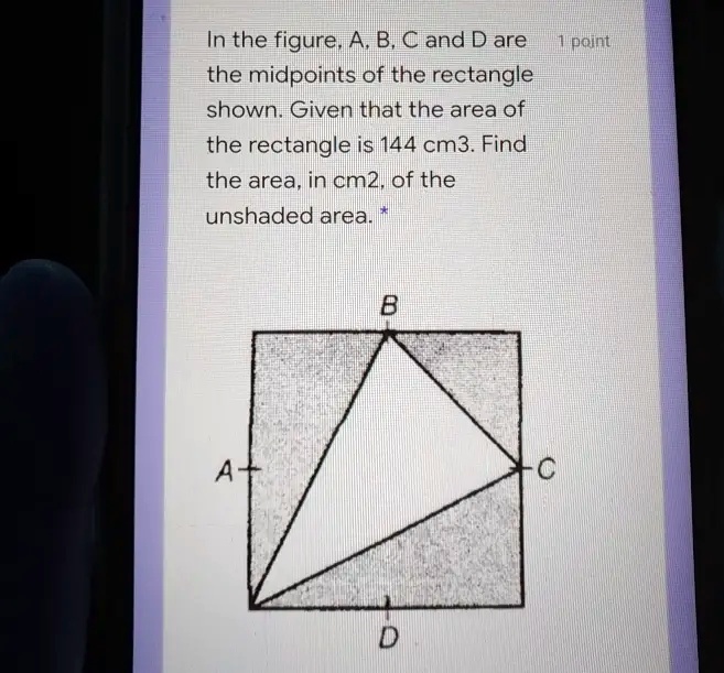 SOLVED: In the figure, A, B, C, and D are the midpoints of the ...