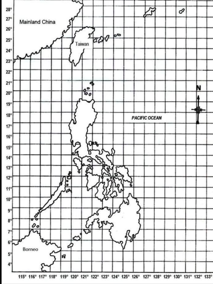 SOLVED: PERFORMANCE #2: Plotting the Philippine Area of Responsibility ... SOLVED: PERFORMANCE #2: Plotting the Philippine Area of Responsibility ...