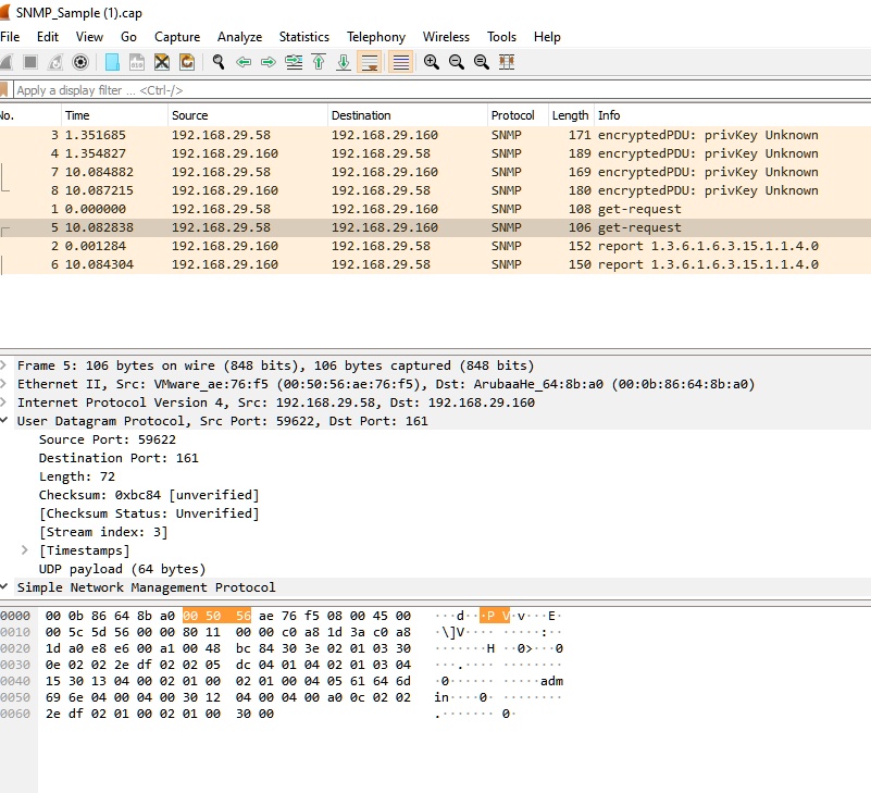SOLVED: Examine the details in the first packet. What transport layer ...