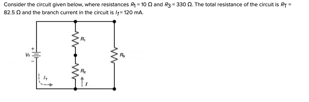 Consider the circuit given below, where resistances R1 = 10 Ω and R3 ...