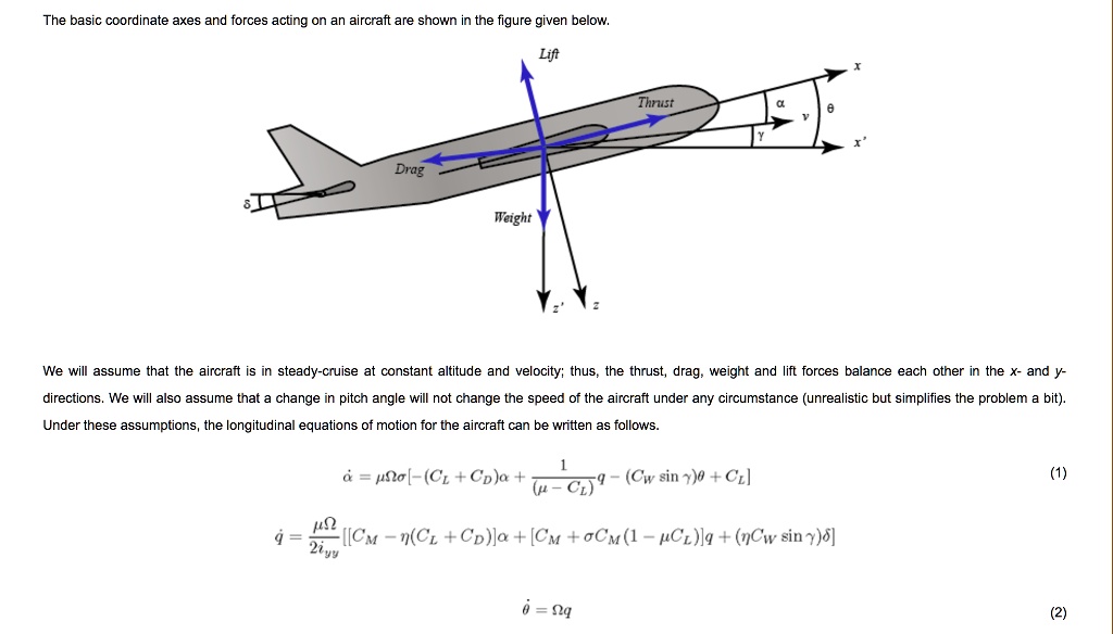 SOLVED: Can someone show me how to derive the above equations? They are the longitudinal ...