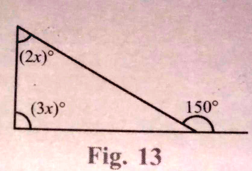 SOLVED: 'Determine the angles of each of the following triangles