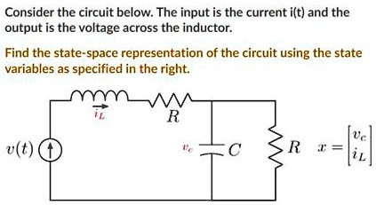 SOLVED: Consider the circuit below.The input is the current i(t and the output is the voltage ...