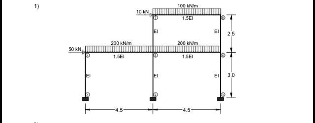 SOLVED: Obtain the reactions at the supports, and the moment, shear ...