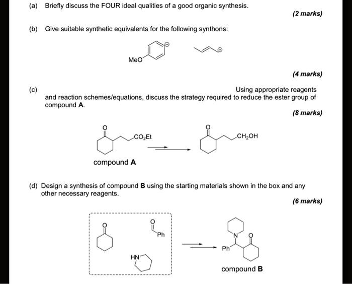 SOLVED:Briefly discuss the FOUR idea qualities of a good organic ...