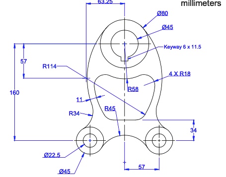 SOLVED: Please explain how to create this drawing in AutoCAD and if ...