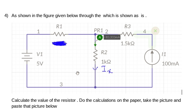 SOLVED: 4) As shown in the figure given below through the which is ...