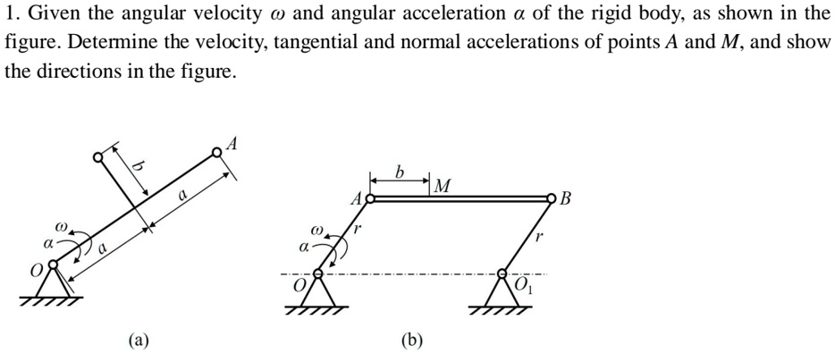 [GET ANSWER] 1 given the angular velocity omega and angular ...