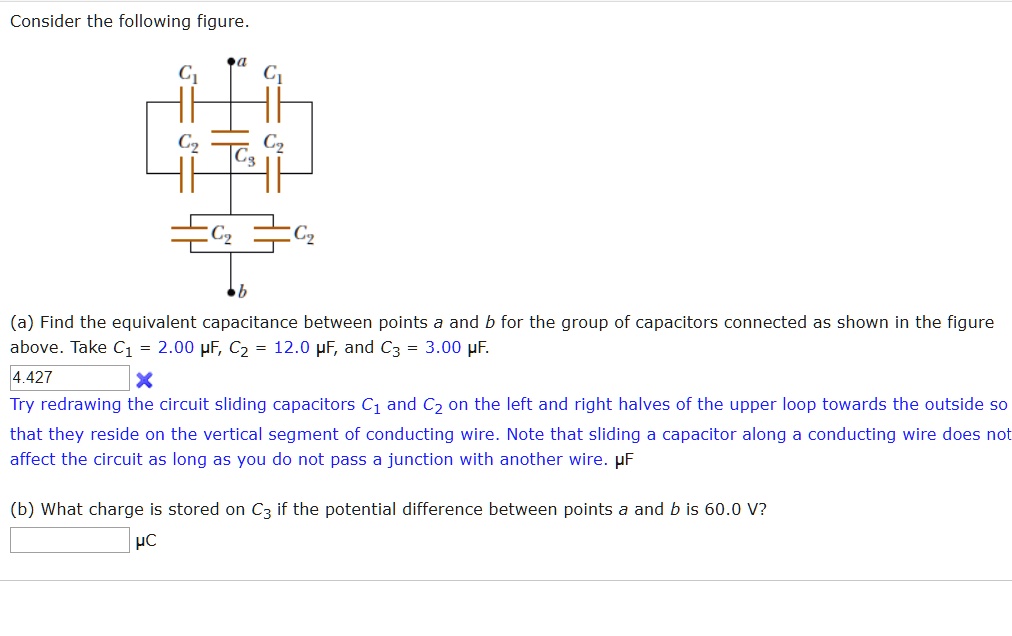 SOLVED: Consider the following figure C2 (a) Find the equivalent ...