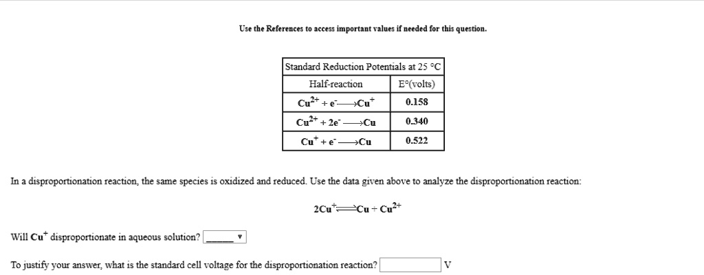 cse the references access important values if needed for this question standard reduction ...