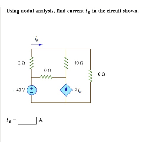 SOLVED: Electrical Engineering Nodal Analysis Using nodal analysis ... SOLVED: Electrical Engineering Nodal Analysis Using nodal analysis ...