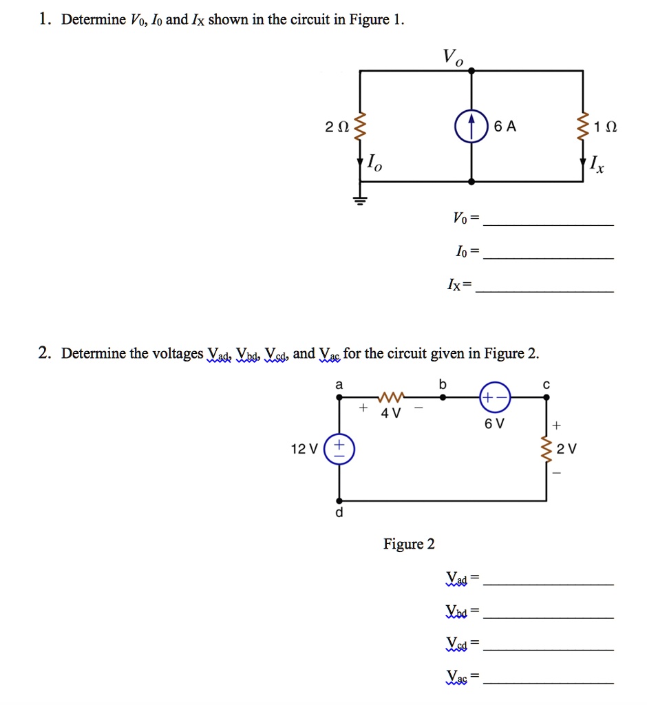 1 determine vo jo and ix shown in the circuit in figure 1 20 6a 10 y vo io ix 2 determine the ...
