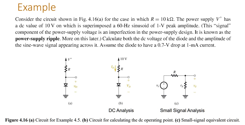 Example Consider the circuit shown in Fig. 4.16(a) for the case in ...