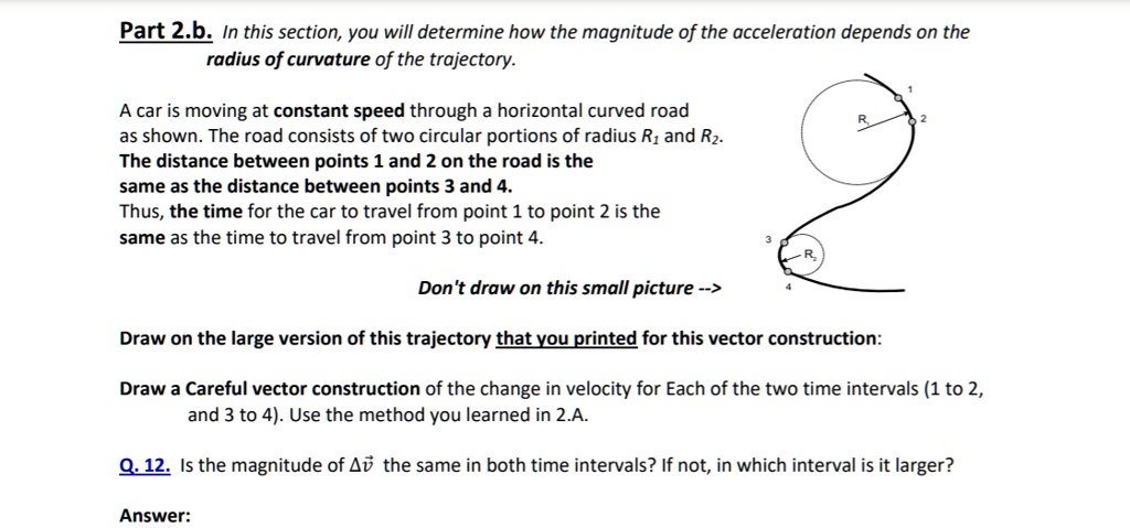 SOLVED: Part 2b In this section, you will determine how the magnitude ...