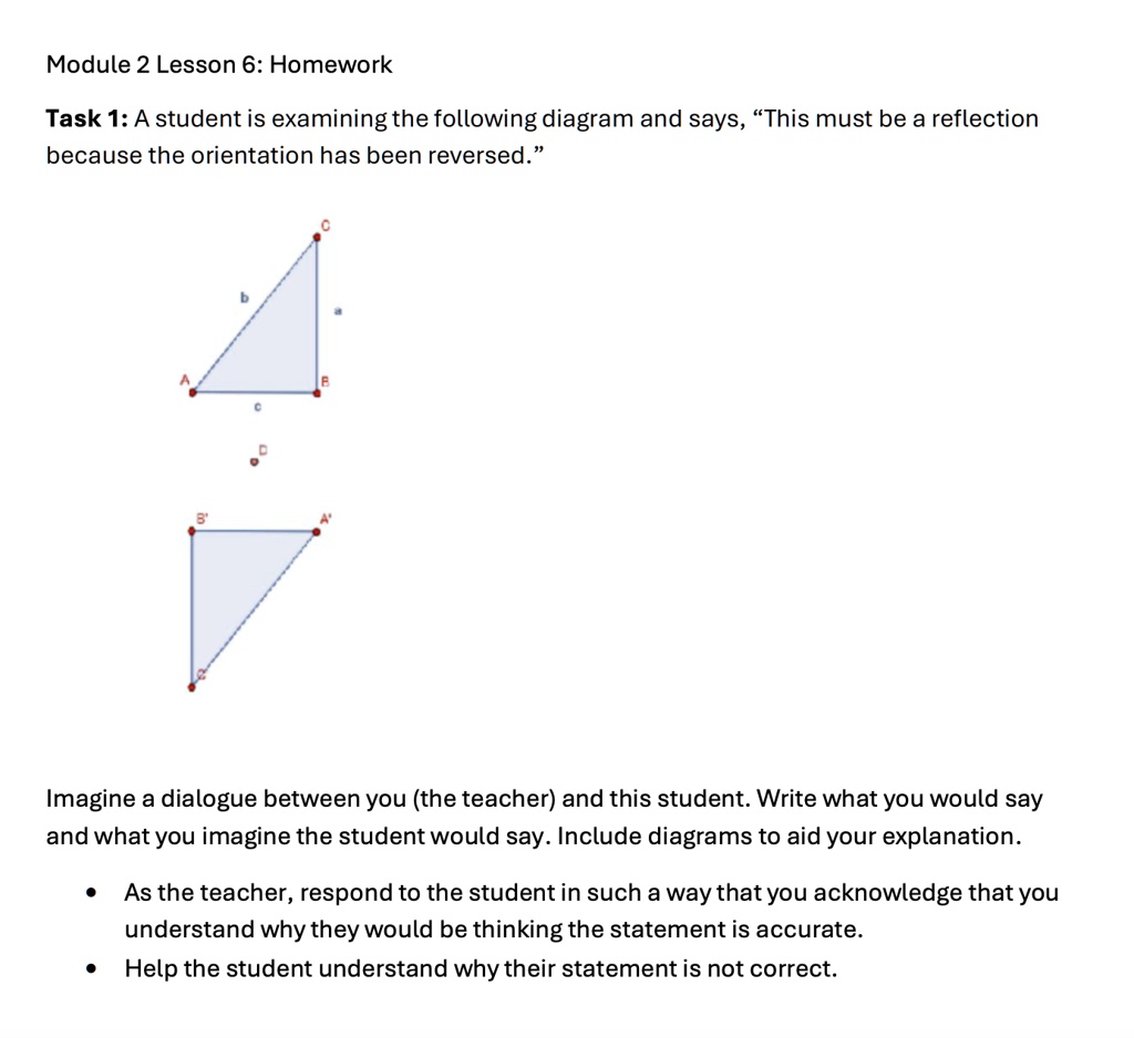 module 2 lesson 6 homework task 1 a student is examining the following ...
