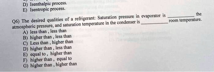 SOLVED: I need the correct answer, please. Isenthalpic process ...