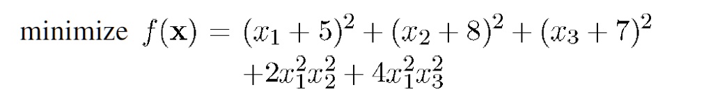 Solved Solve The Following Using The Steepest Descent Algorithm Start With X0 [1 1 1] T And