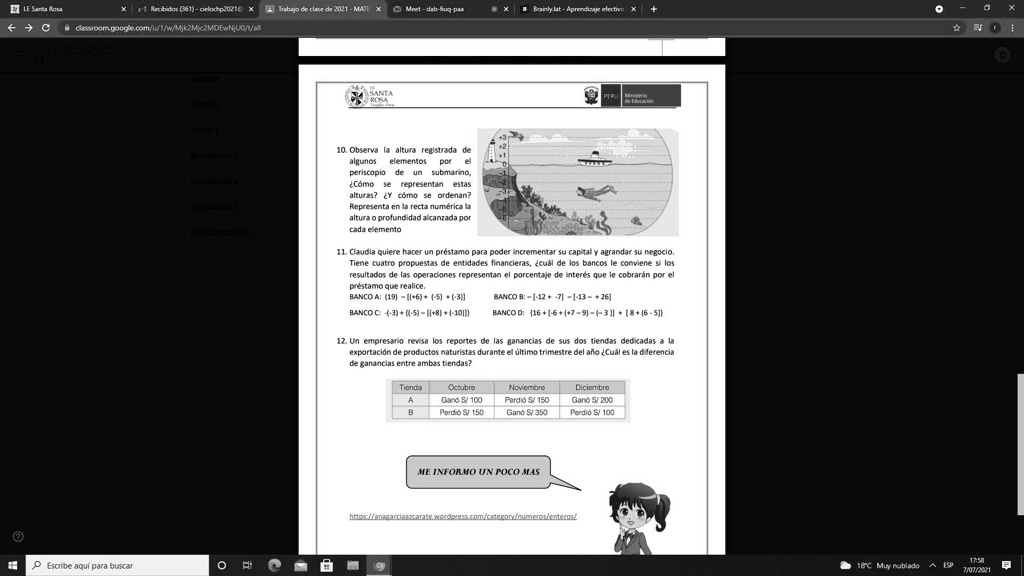 SOLVED: Un empresario revisa los reportes de las ganancias de sus dos ...