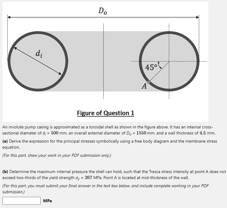 SOLVED: Texts: a and b please Do 45Â° A Figure of Question 1 An ...
