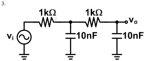SOLVED: a) Derive the AC transfer function, F(s) = vo(s)/vi(s) (6 ...