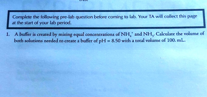 SOLVED: Complete the following pre-lab question before coming to lab. Your TA will collect this ...