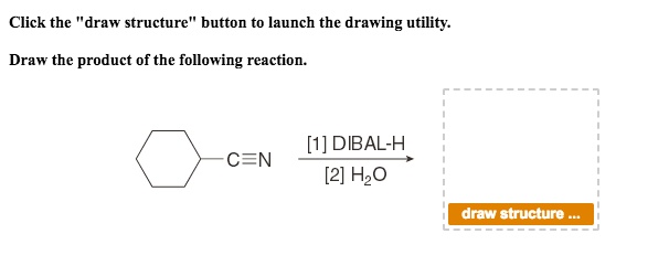 SOLVED: Click the draw structure button to launch the drawing utility ...