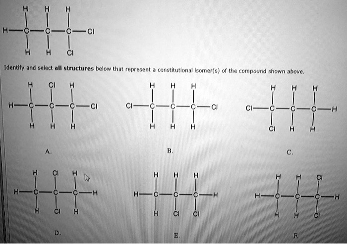SOLVED: Identify and select all structures below that represent ...
