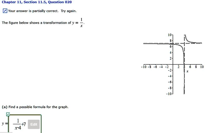 Solved Chapter 1l Section 11 5 Question 020 Your Answer Partially