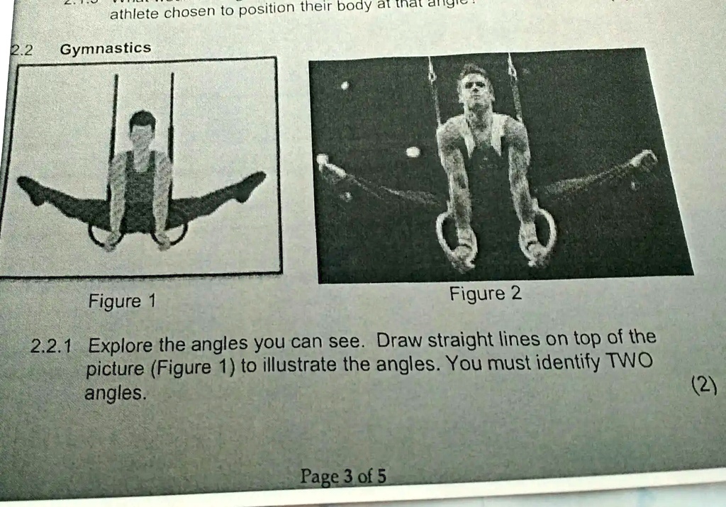athlete chosen to position their body at that angle 2.2 Gymnastics ...