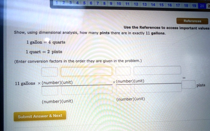 SOLVED: Rofcroncos Use the References to access Important values. Show, using dimensional ...