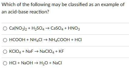 Which of the following may be classified as an example of an...