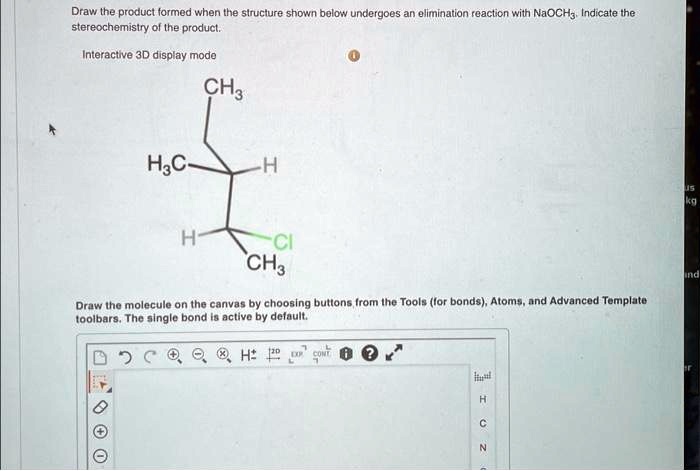 Draw the product formed when the structure shown below undergoes an ...
