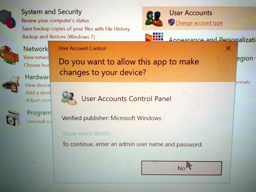 System and Security Review your computer's status Save backup copies of ...