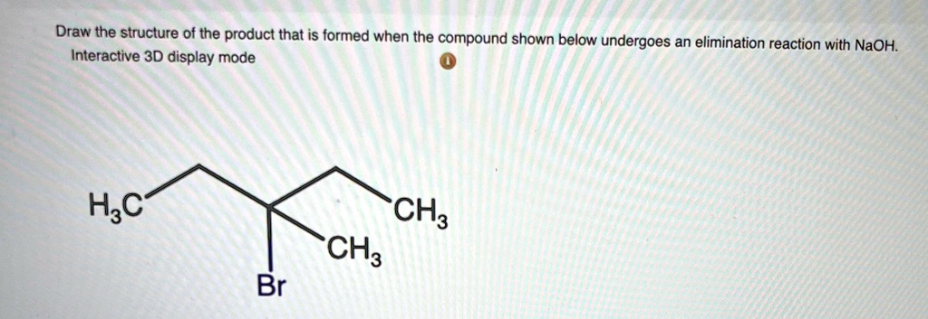 Draw the structure of the product that is formed when the compound ...
